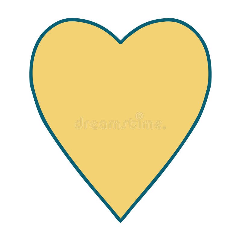 Tattoo Style Icon of a Heart Stock Vector - Illustration of design ...