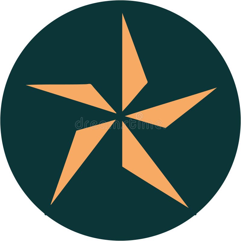 Tattoo Style Icon of a Star Stock Vector - Illustration of traditional ...