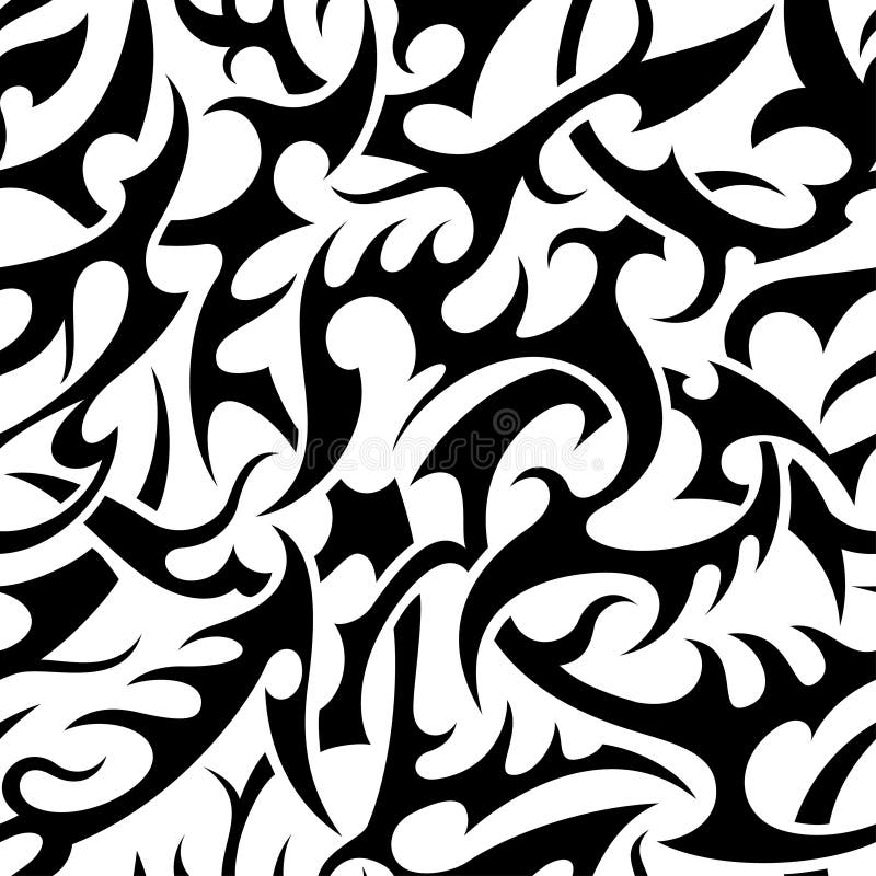 Seamless Pattern Ornament Arabic Calligraphy Style Stock Vector ...