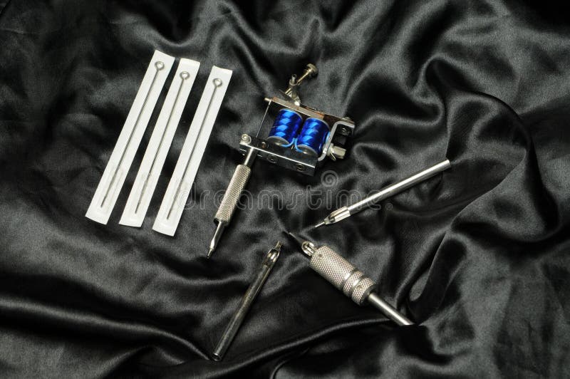 Tattoo supplies stock photo. Image of band, human, culture - 12576082