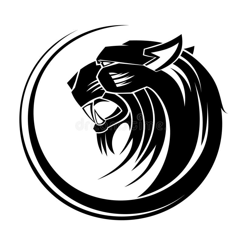 Tatuagem Tribal Art. Do Leão. Ilustração do Vetor - Ilustração de ...