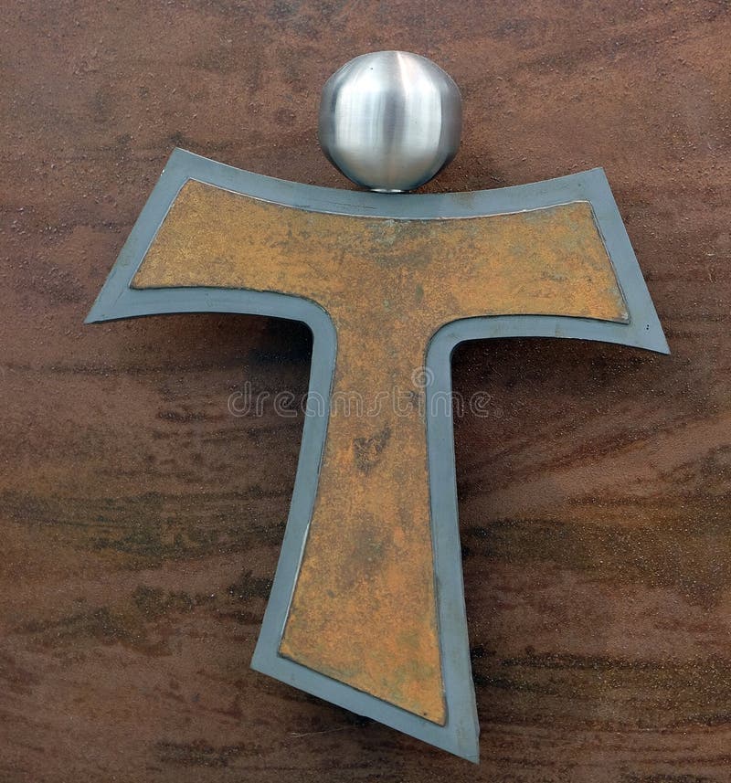 Tau Cross imagen de archivo. Imagen de viejo, decorativo - 119976969