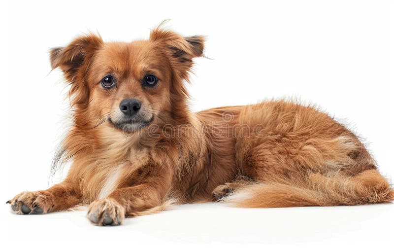 Tau Dog Against White -Generative Ai Stock Illustration - Illustration ...