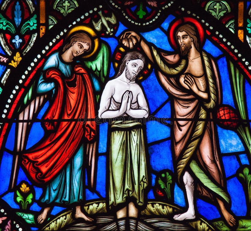 Rom - Die Malerei Der Taufe Von Christus Durch Daniele Da Volterra in ...