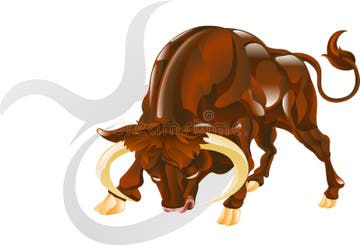 Taurus the bull star sign stock vector. Illustration of element - 9048562