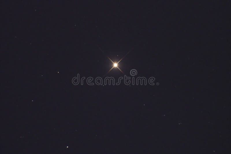 Aldebaran Star and Taurus Constellation on Night Sky Stock Photo ...