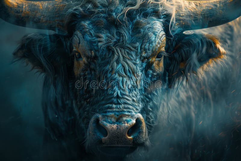 Taurus Head, Astrological Zodiac Sign Stock Image - Image of icon ...