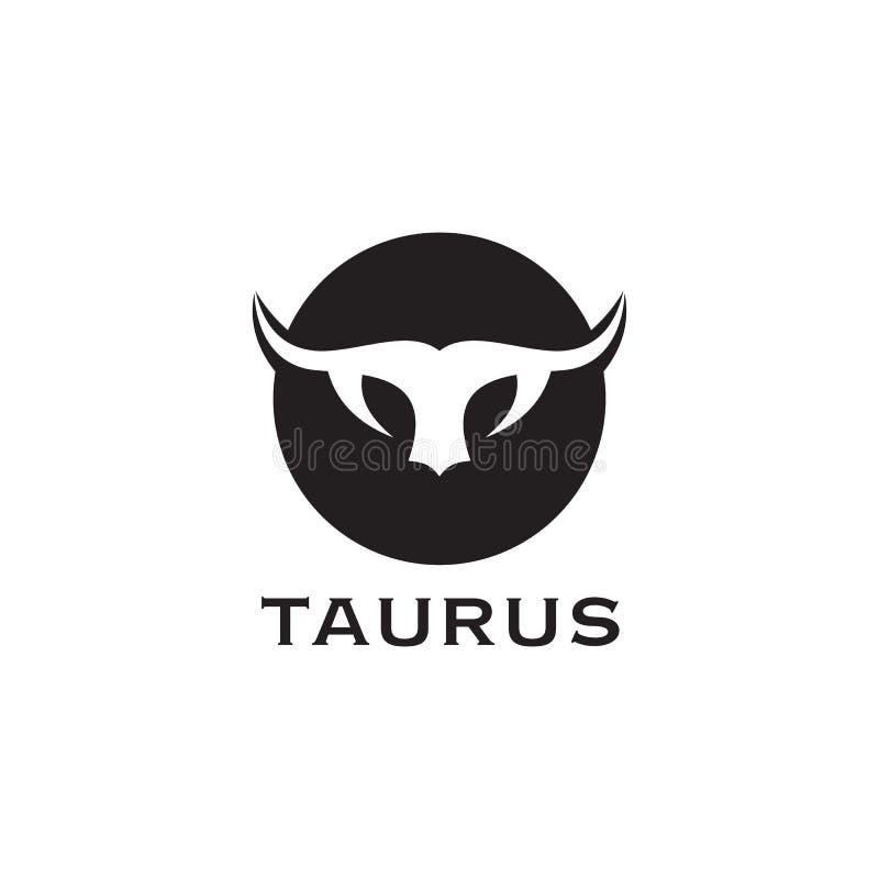 Taurus Logo Design Vector Template Stock Vector - Illustration of ...