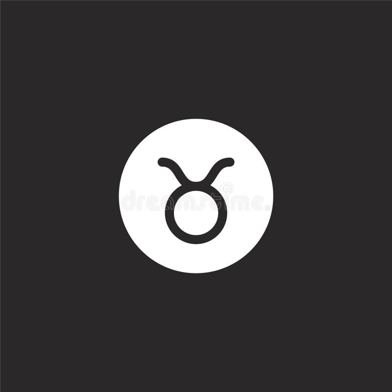 Taurus Icon. Filled Taurus Icon for Website Design and Mobile, App ...