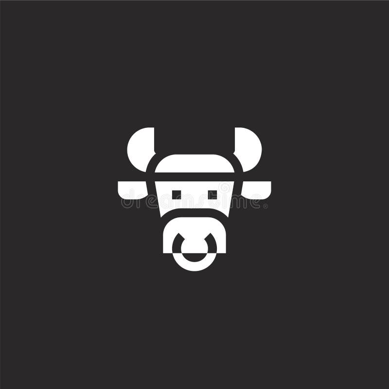 Taurus Icon. Filled Taurus Icon for Website Design and Mobile, App ...