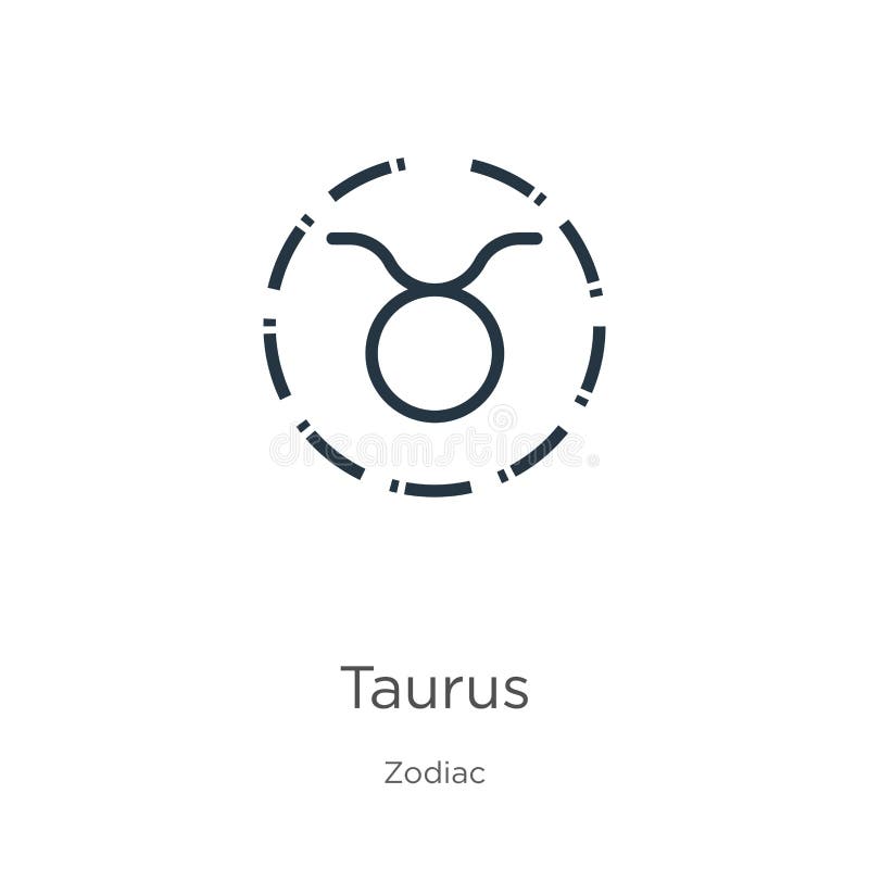 Taurus sign vector stock vector. Illustration of horoscope - 18525955