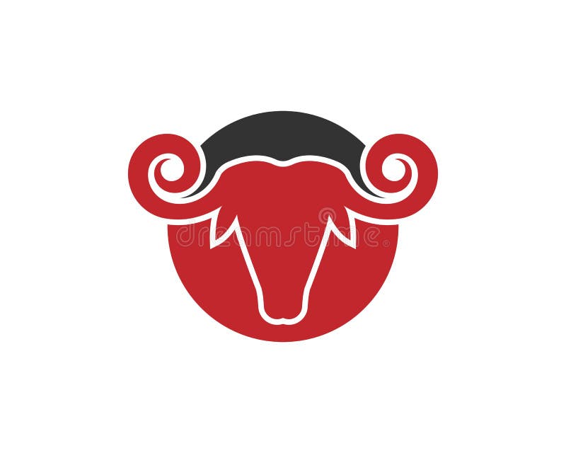 Taurus Logo Template stock illustration. Illustration of spain - 175874570