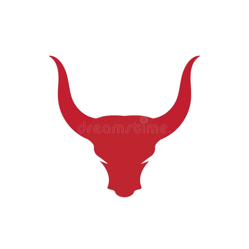 Taurus Logo Template Vector Icon Illustration Design Stock Vector ...