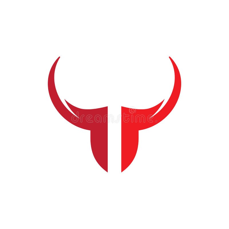 Taurus Logo Template Vector Icon Illustration Design Stock Vector ...