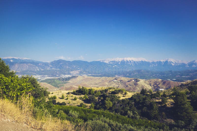 Taurus Mountains in Turkey. Beautiful Nature Stock Image - Image of ...