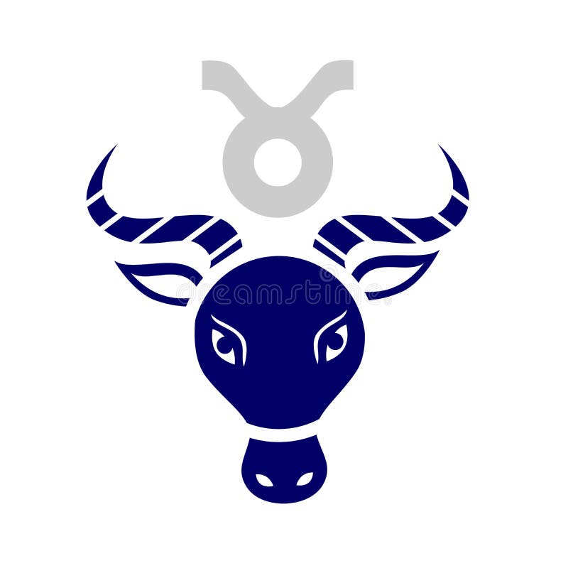 The taurus sign stock vector. Illustration of icon, telling - 94304527