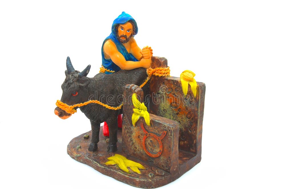 Taurus statue stock image. Image of human, monument, astrology - 13491939