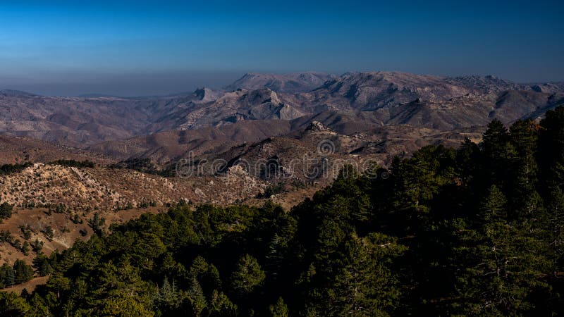 The Taurus Toros Mountains, Turkey. Beautiful Mountain Landscape Stock ...