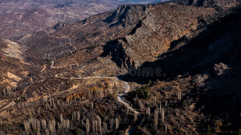 The Taurus Toros Mountains, Turkey. Beautiful Mountain Landscape Stock ...