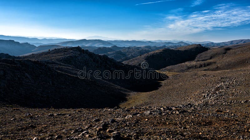 The Taurus Toros Mountains, Turkey. Beautiful Mountain Landscape Stock ...