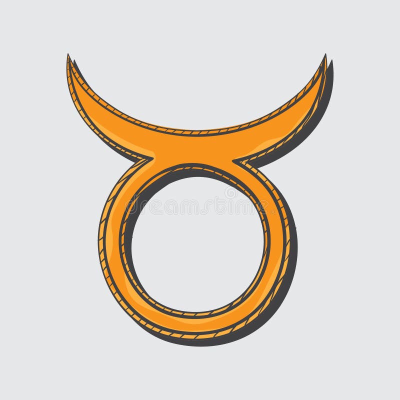 Taurus. Vector Illustration Decorative Design Stock Vector ...