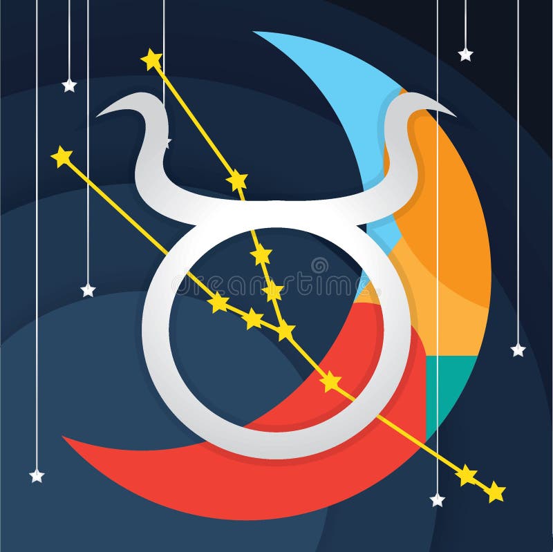 Taurus. Vector Illustration Decorative Design Stock Vector ...