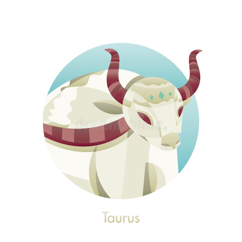 Taurus. Vector Illustration Decorative Design Stock Vector ...