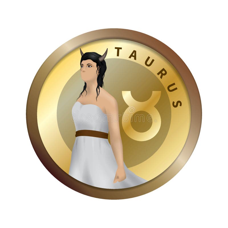 Taurus. Vector Illustration Decorative Design Stock Vector ...
