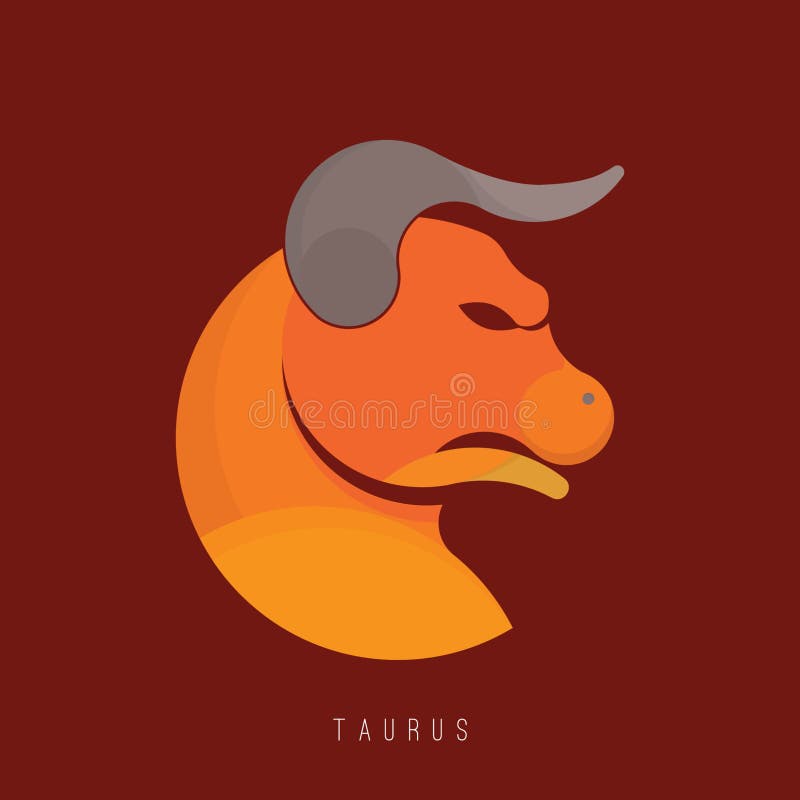 Taurus. Vector Illustration Decorative Design Stock Vector ...