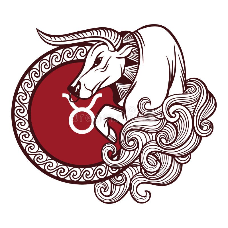 Taurus. Vector Illustration Decorative Design Stock Vector ...