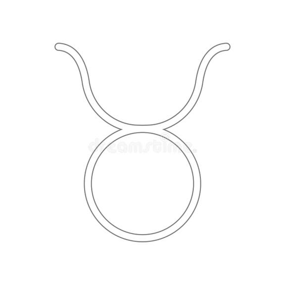 Taurus Zodiac Sign Icon. Element of Web for Mobile Concept and Web Apps ...