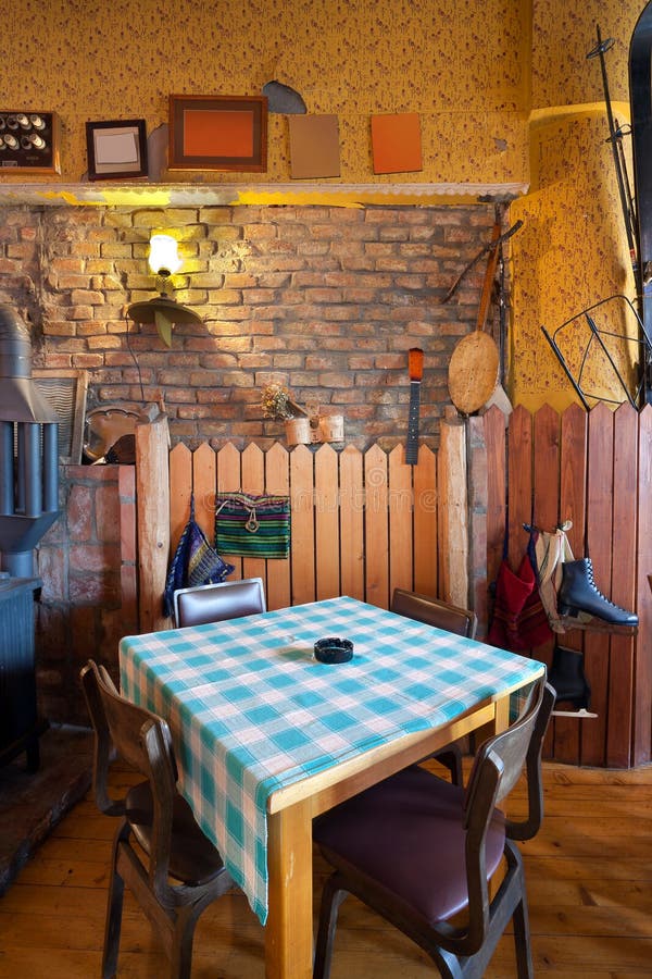 Tavern interior stock photo. Image of european, decor - 18921378