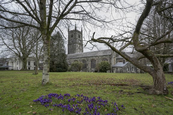 Tavistock Parish Church in Devon Stock Image - Image of europe ...