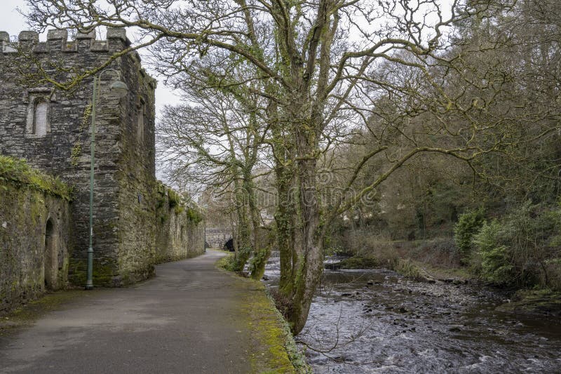 Tavistock riverside walk stock image. Image of beautiful - 270784095