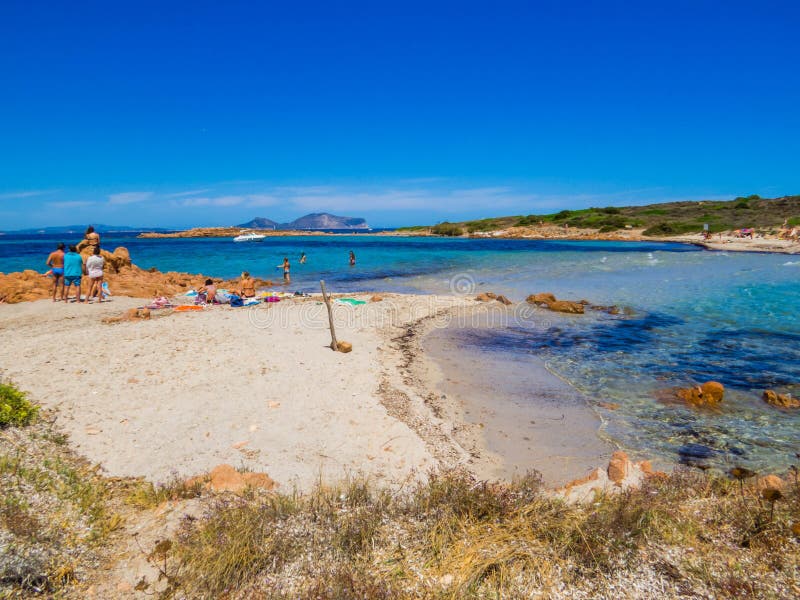 Tavolara Island, Sardinia editorial image. Image of blue - 298881790