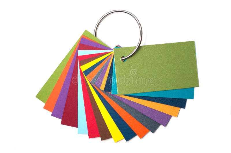 Tavolozza Colorata Del Cartone, Guida Di Colore, Campioni Di Carta ... Tavolozza Colorata Del Cartone, Guida Di Colore, Campioni Di Carta ...