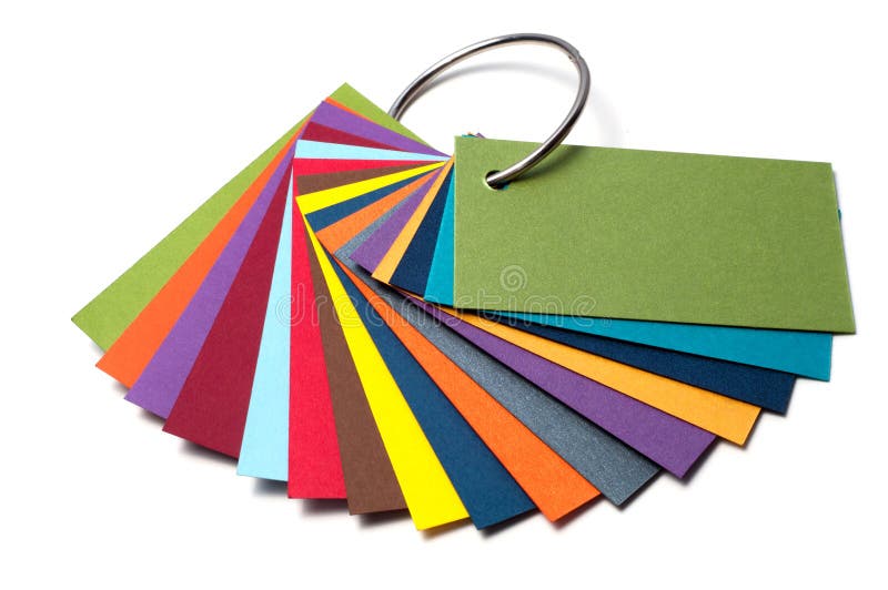 Tavolozza Colorata Del Cartone, Guida Di Colore, Campioni Di Carta ... Tavolozza Colorata Del Cartone, Guida Di Colore, Campioni Di Carta ...