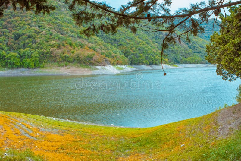 Tavush Reservoir is a Reservoir in Armenia Stock Image - Image of ...