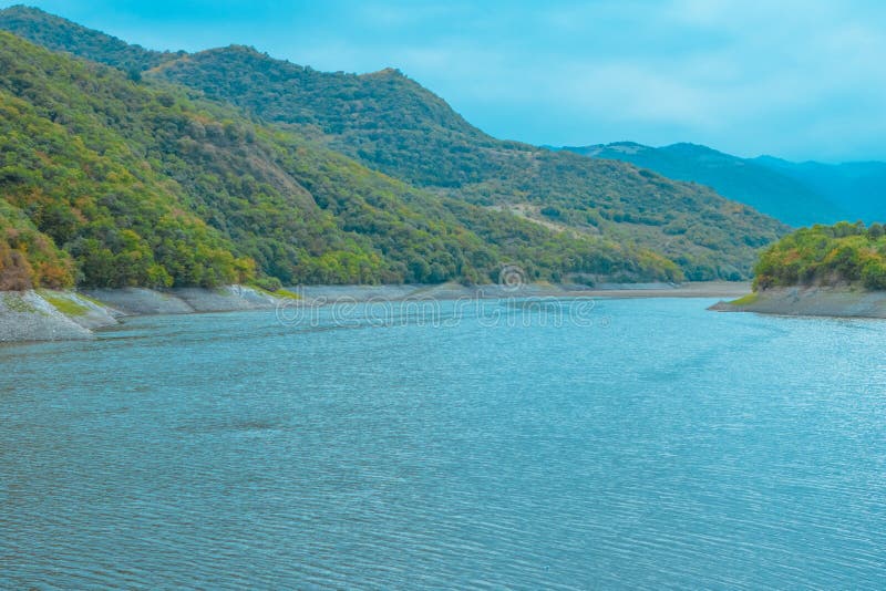 Tavush Reservoir is a Reservoir in Armenia Stock Photo - Image of hills ...