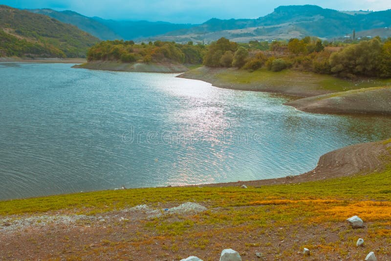 Tavush Reservoir is a Reservoir in Armenia Stock Image - Image of ...