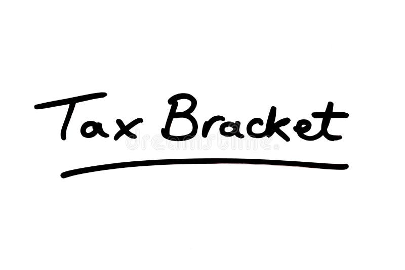 Tax Bracket stock illustration. Illustration of financial - 193703856