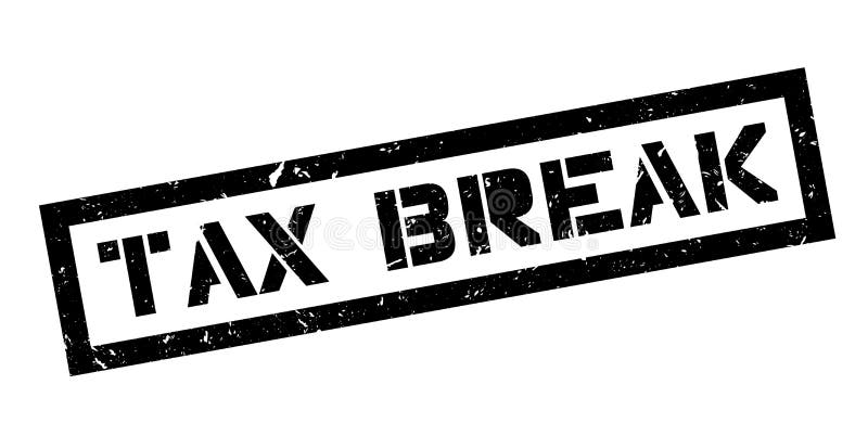 Tax Break rubber stamp stock illustration. Illustration of expense ...