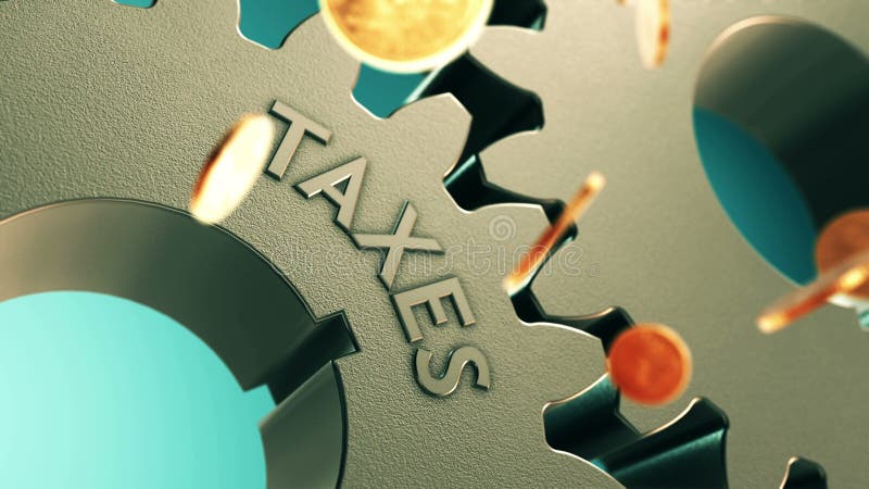 Tax cogs stock video. Video of cash, cogs, responsibility - 185066715