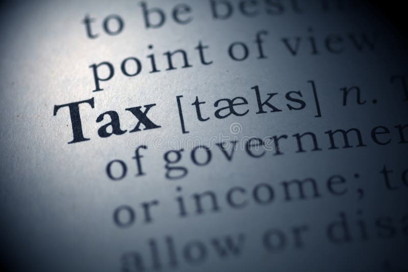 Tax stock image. Image of text, paper, dictionary, word - 31754209