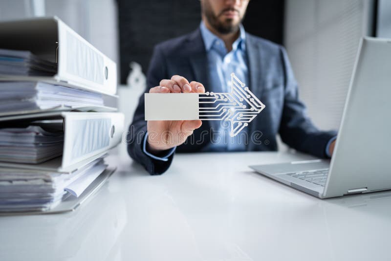 Tax E Invoice Document Software Stock Image - Image of accountant ...