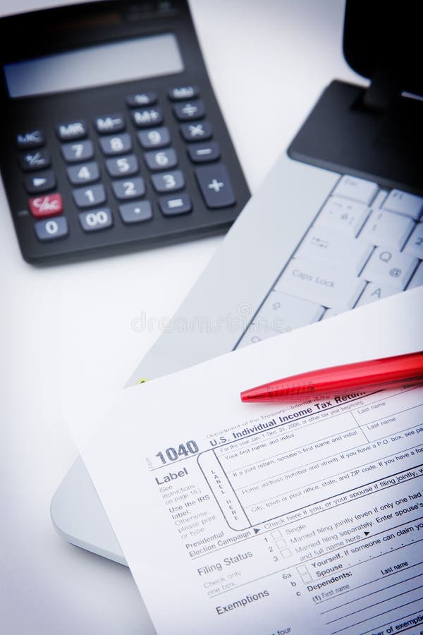 Tax form editorial photography. Image of refund, document - 3523702