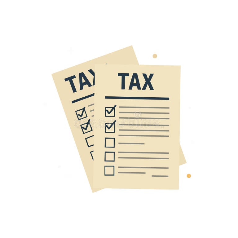 Tax Form Checklist with Marked Boxes for Financial Document Management ...