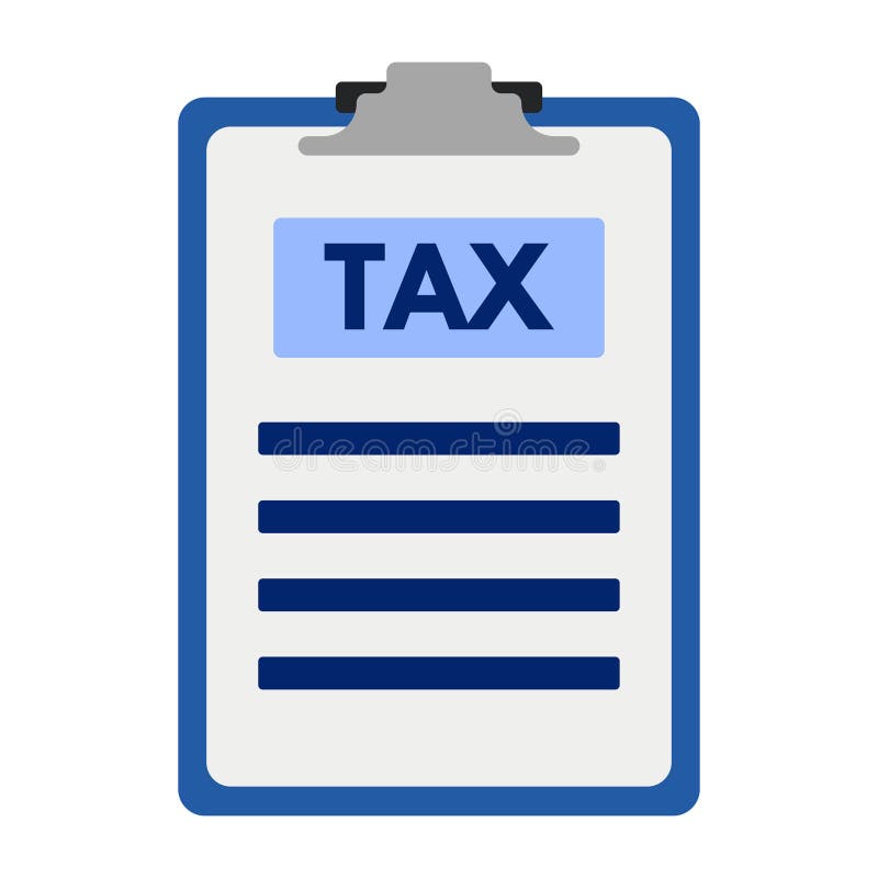 Tax Form Documents Vector stock vector. Illustration of paper - 368787209