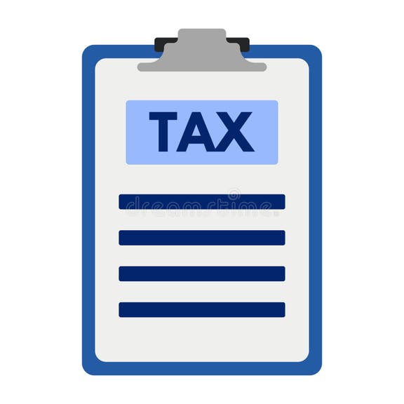 Tax Form Documents Vector stock vector. Illustration of paper - 368787209