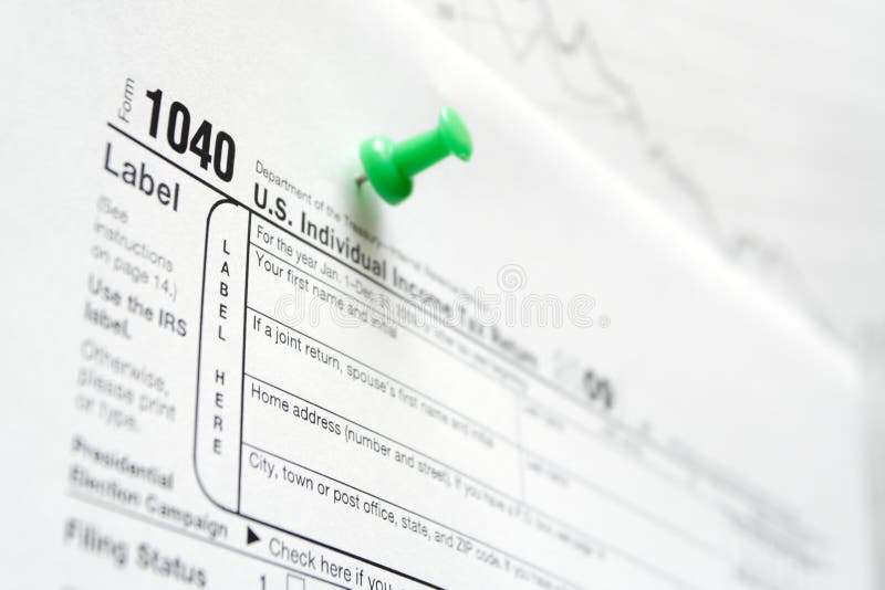 Tax Forms on Bulletin Board Editorial Stock Photo - Image of accounting ...